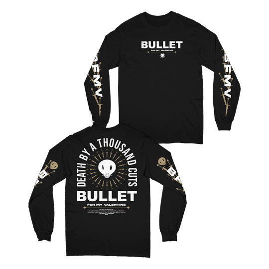 Thousand Bullets Black Longsleeve Tee | Bullet For My Valentine | The ...